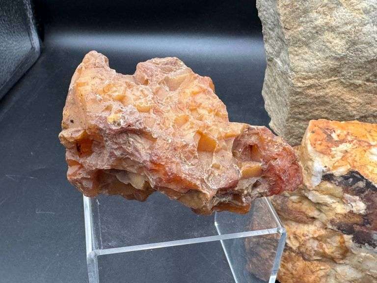 Collection of Seven Assorted Mineral and Rock Specimens - Auction Ohio