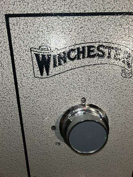 Winchester Gun Safe, the lock has been drilled out - Auction Ohio