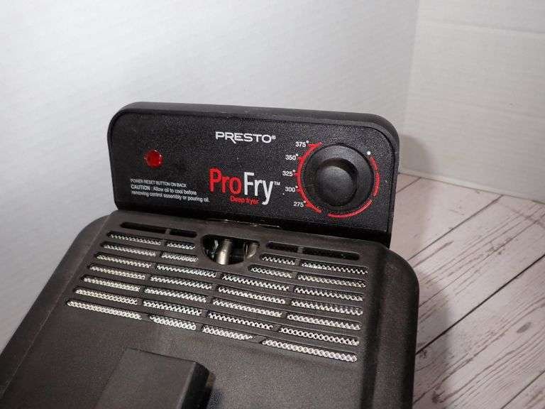 Presto ProFry Stainless Steel 8-Cup Deep Fry 1800w Immersion Element ...