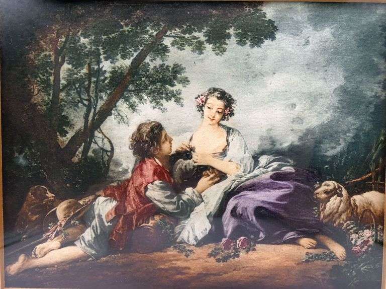 Hand Colored Lithograph - Auction Ohio