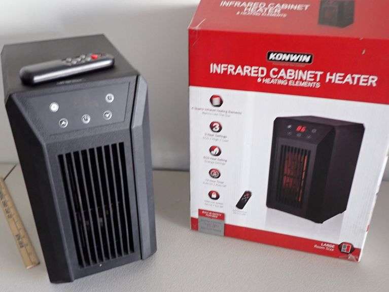 Konwin Infrared Cabinet Heater - Open box - New w/ manual - Auction Ohio