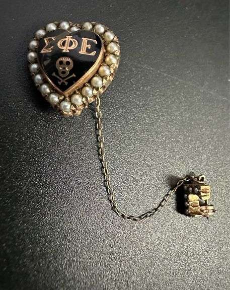 10K Sigma Phi Epsilon Fraternity Pin - Auction Ohio