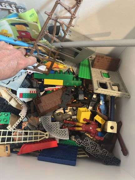 Large box of Legos and more - Auction Ohio