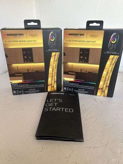 Monster Strip Lighting - Auction Ohio