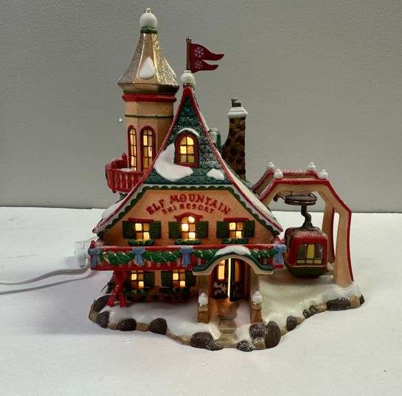Dept 56 "Elf Mountain Ski Resort" - Auction Ohio