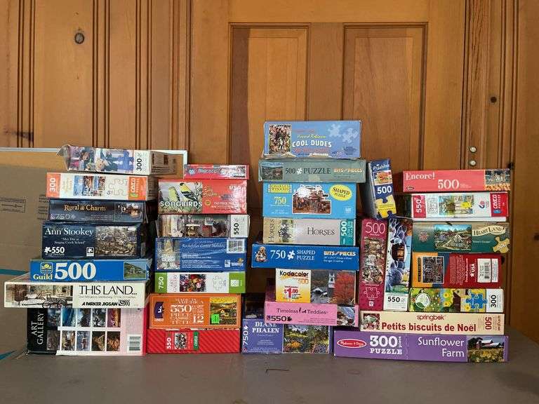Puzzle Lover’s Paradise Part 2: 20+ Puzzles - Auction Ohio