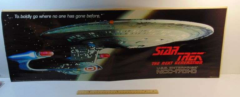 Star Trek The Next Generation Poster - Auction Ohio