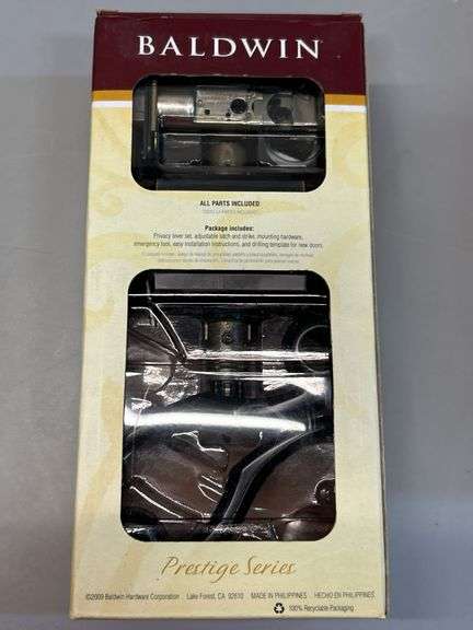 Baldwin Bed & Bath Door Lever - Auction Ohio