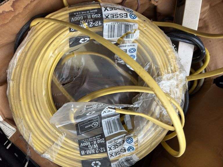 Roll of 12-2 Wire - Auction Ohio