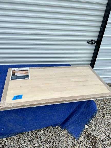 Baltic Butcher Block Countertop Panel - Auction Ohio