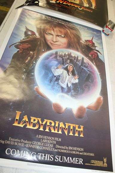 Labyrinth Movie Poster - Auction Ohio