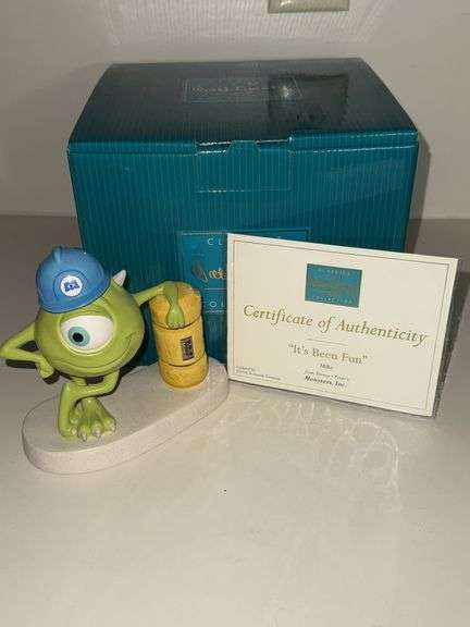 Walt Disney Collection Monsters Inc. “It’s Been Fun” with COA - Auction ...