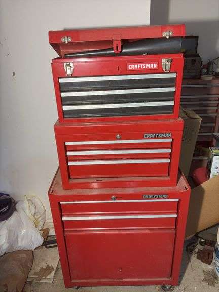 Stackable Craftsman Tool Cabinets - Auction Ohio
