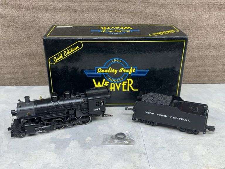 Weaver Models Gold Edition New York Central Baldwin 2-8-0 Steam Engine ...