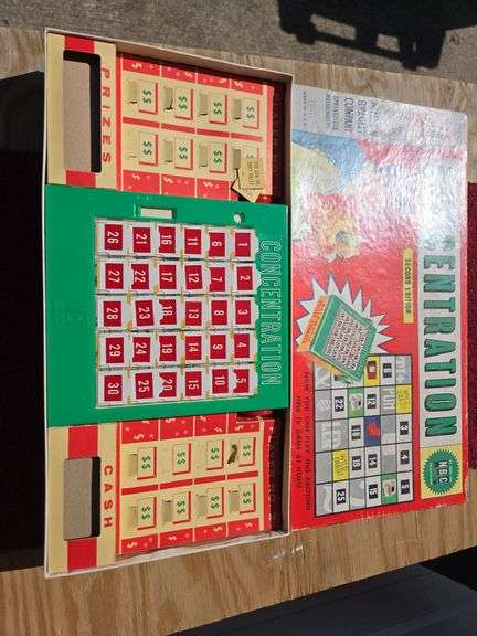 Vintage Concentration game - Auction Ohio