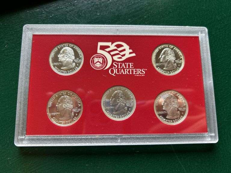 1999 United States Mint Silver Proof Set - Auction Ohio