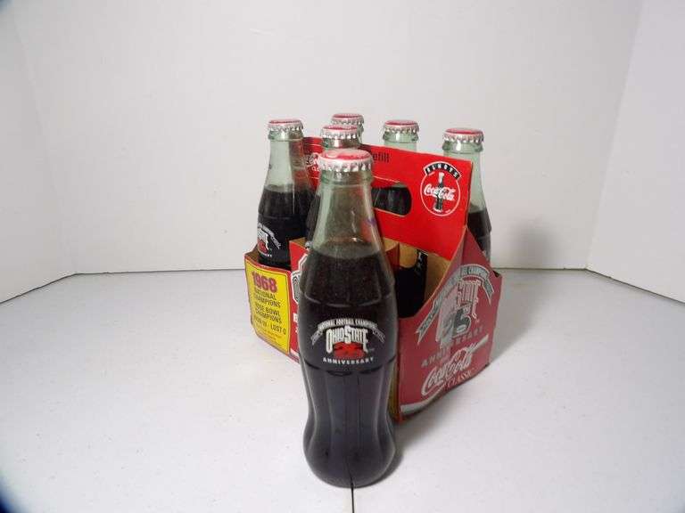 Ohio State Buckeyes Coke Bottles - Auction Ohio