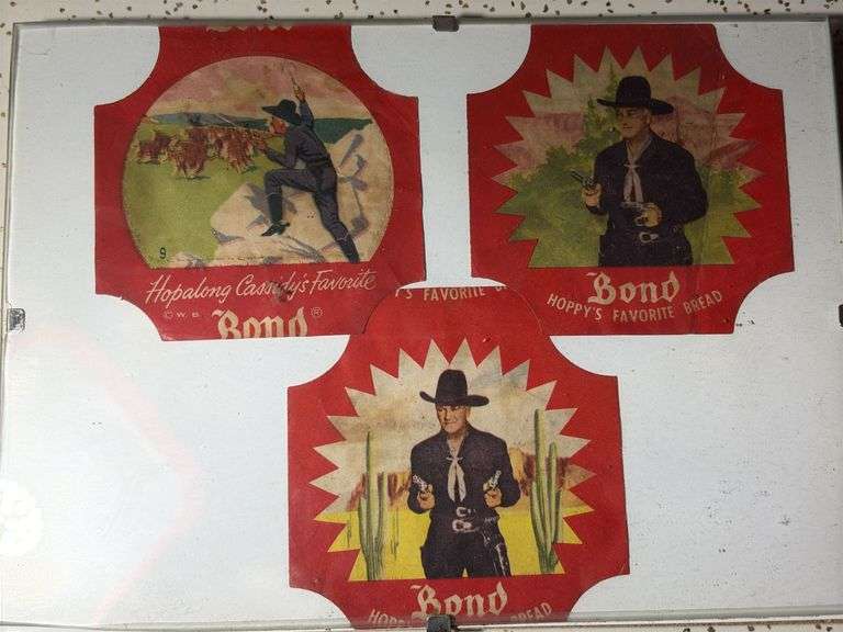 Hopalong Cassidy Bond Bread Collectibles - Auction Ohio