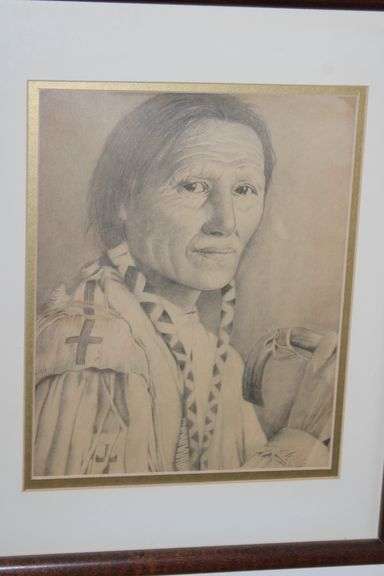 Framed Portrait Print - Auction Ohio