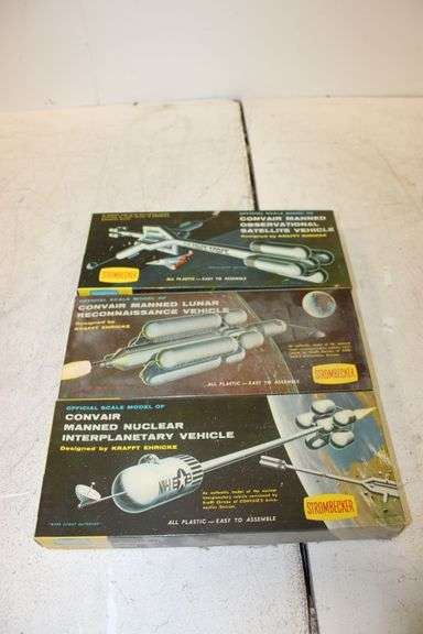 Strombecker Convair Vehicle Model Kits - Auction Ohio