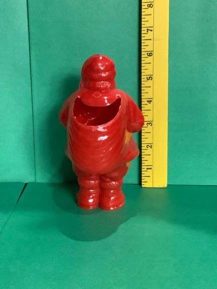 Christmas Santa Candy Container - Auction Ohio