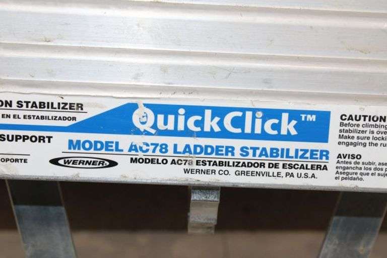 Werner Model AC78 QuickClick Ladder Stabilizer - Auction Ohio