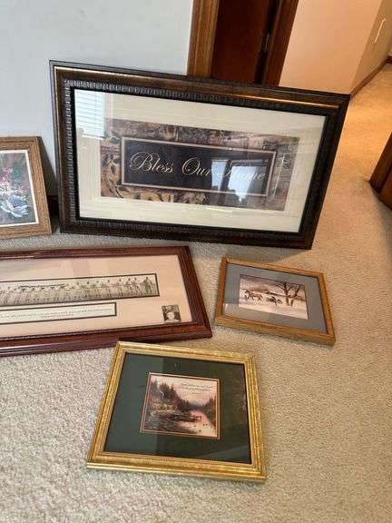 Mixed Framed Wall Art Group - Auction Ohio