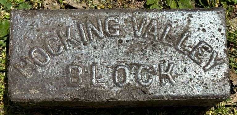 Vintage Hocking Valley Red Clay Reclaimed Brick - Auction Ohio