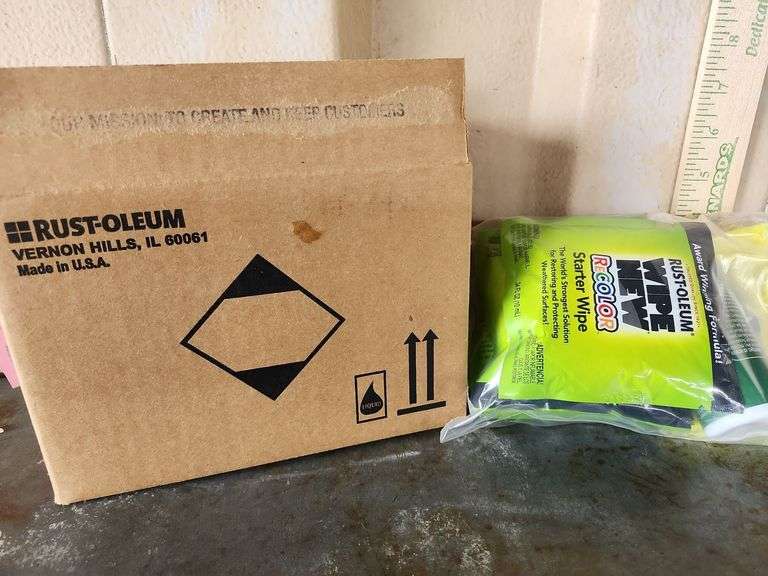 Rust-Oleum Wipe New Recolor Starter Wipe Kit - Auction Ohio