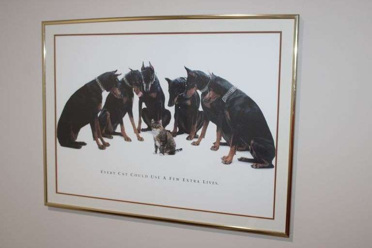 Dogs & Cat Print - Auction Ohio