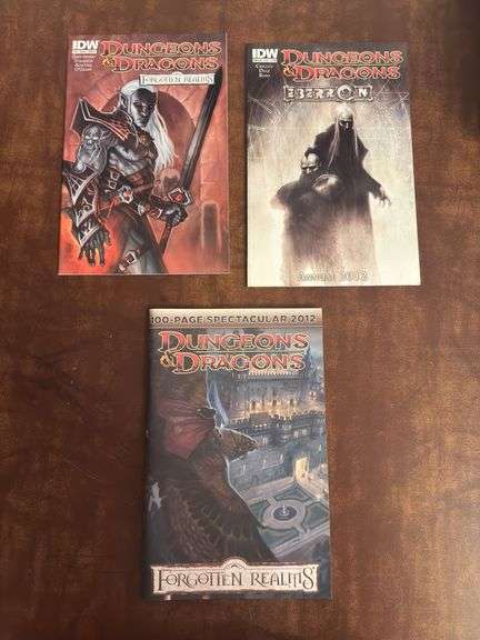 D&D Forgotten Realms No. 4, 100 page spectacular 2012 / D&D Eberron ...