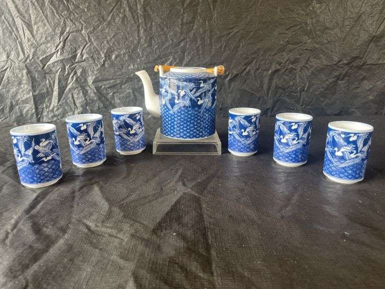 Asian Inspired Tea Set - Auction Ohio