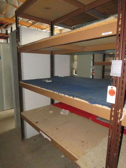 (x1) Shelf Unit VERY heavy, please bring help and the proper tools and ...