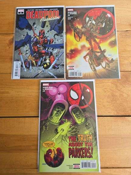 SPIDER MAN VS. DEADPOOL #35 #36 DEADPOOL ASSASSIN - Auction Ohio