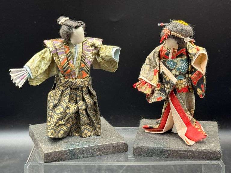 Traditional Japanese Paper Dolls by Rochelle Paul, Samurai and Geisha ...