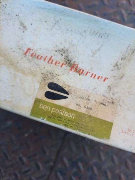 Feather Burner Ben Pearson - Auction Ohio