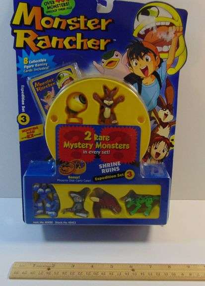 New Vintage 1999 Playmates Monster Rancher Monster Figures - Auction Ohio