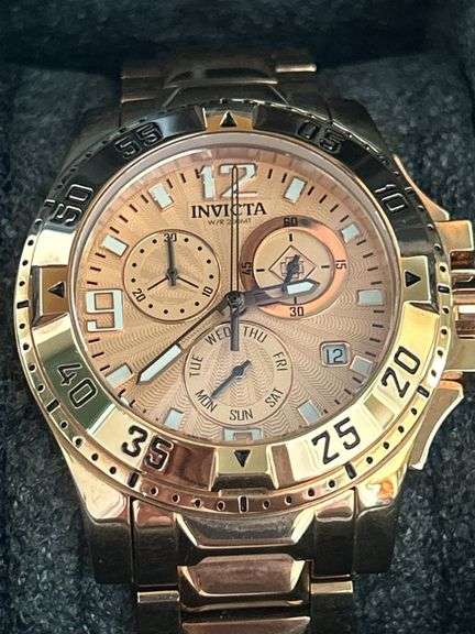 Invicta Watch & Watch Case - Auction Ohio