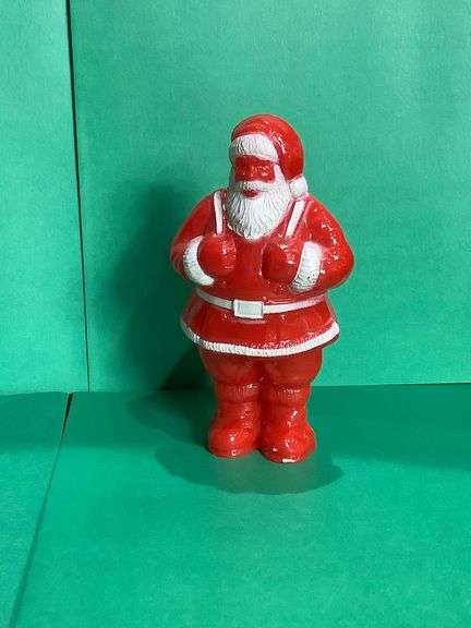 Christmas Santa Candy Container - Auction Ohio