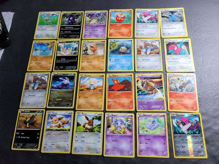 24 Pokémon Cards - Auction Ohio
