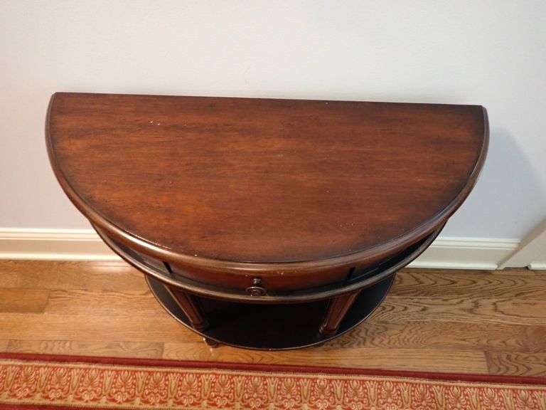 Butler 0667272 Masterpiece Demilune Console Table - Auction Ohio