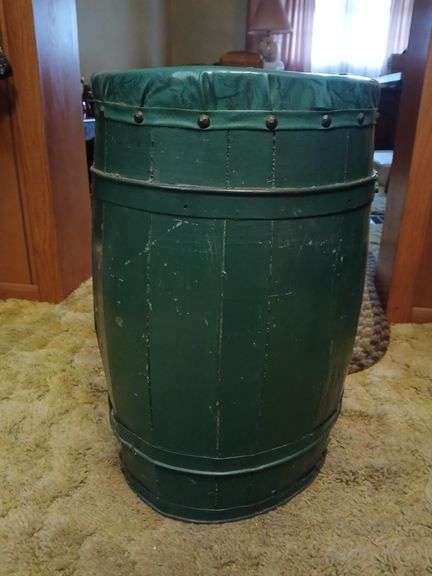 Vintage Barrel Stool - Auction Ohio