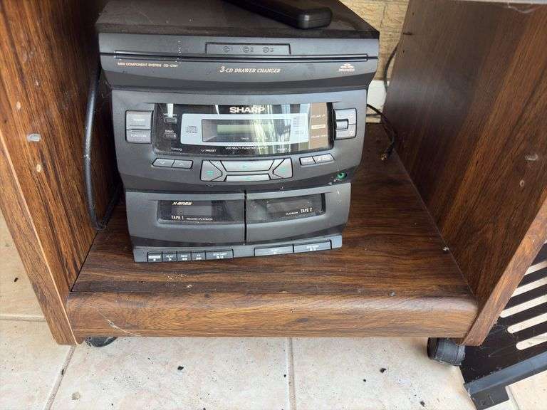 Sharp CD Player/Cassette Player/Radio - Auction Ohio