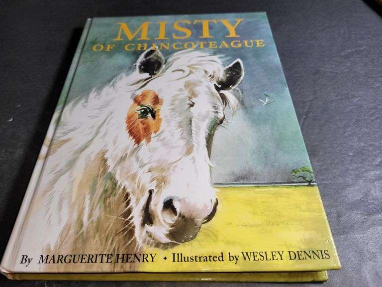 “Misty of Chincoteague” by Marguerite Henry – Illustrated Edition by ...