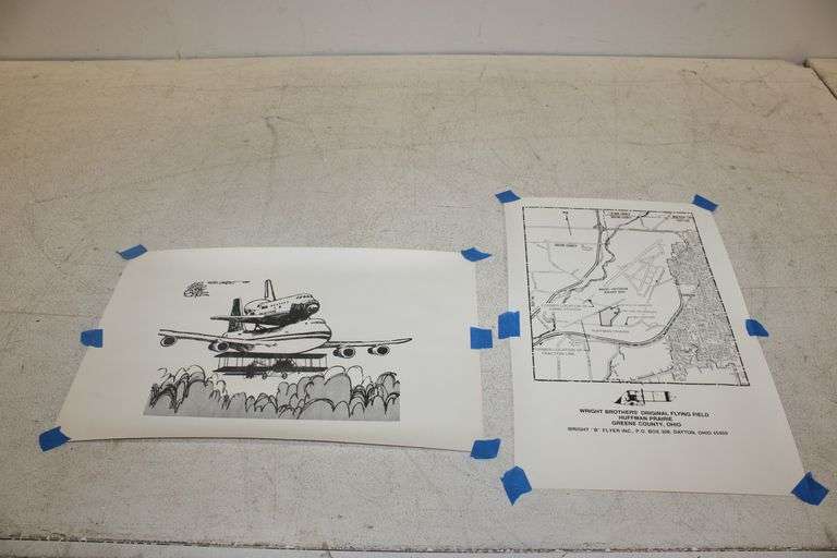 Wright Brothers' Flying Field Map - Auction Ohio