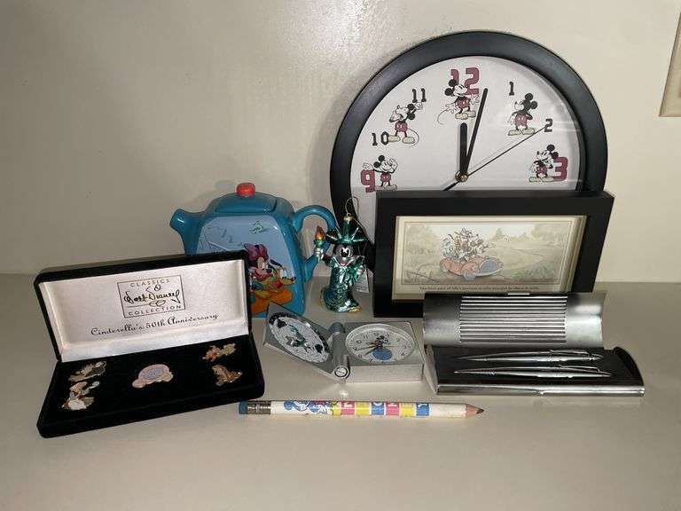 Disney Wall Clock, Writing Implements & More - Auction Ohio