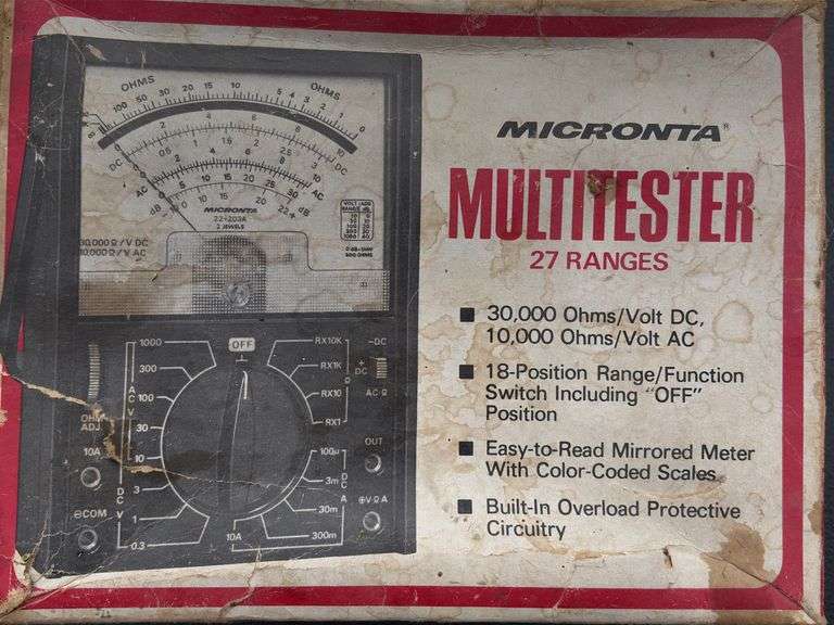 Electrical Multi Tester - Auction Ohio