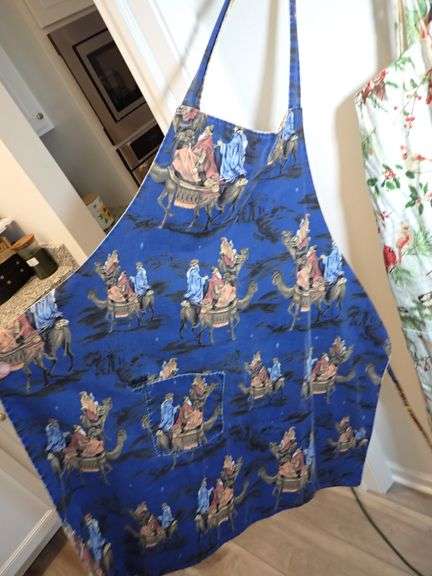 Collection of Colorful Cooking Aprons - Auction Ohio