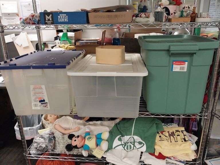 Storage Tubs & Container Lot - Auction Ohio