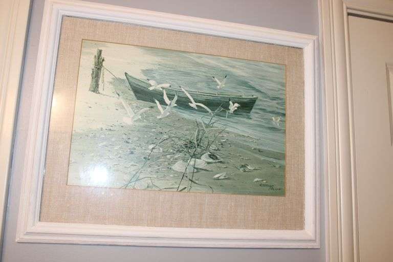 Carolyn Blish Beach Landscape Print - Auction Ohio